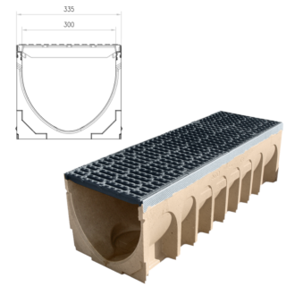 Canal de evacuación MULTIDRAIN MD300